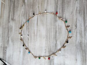 14k gold Multi-Cross Dangle Necklace - LuxeRebel