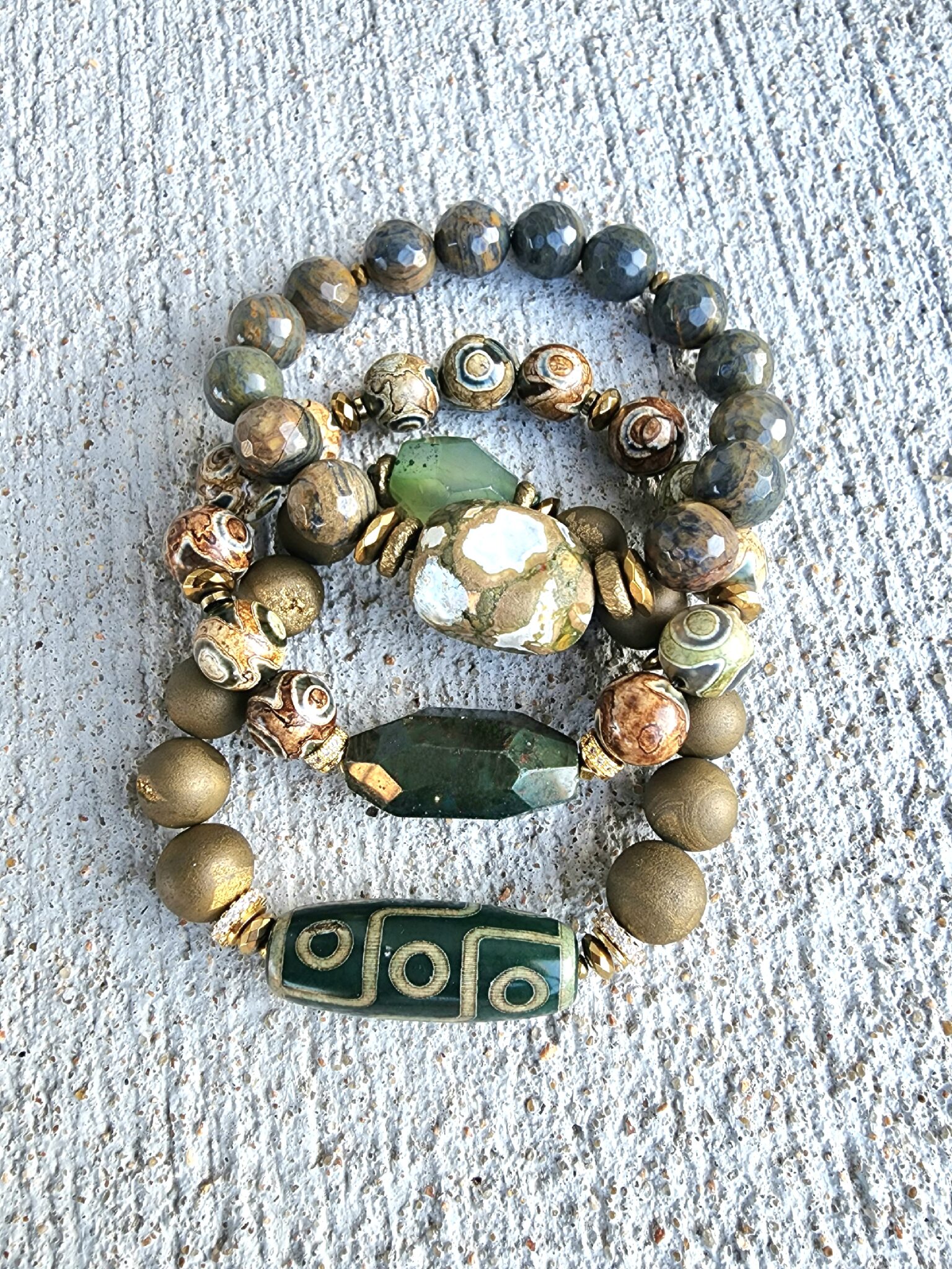 Bronzed Balsam | gemstone bracelets - LuxeRebel